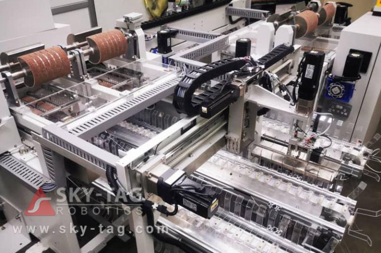 Glove Stripping and Layering Machine - SKY-TAG Robotics Sdn Bhd